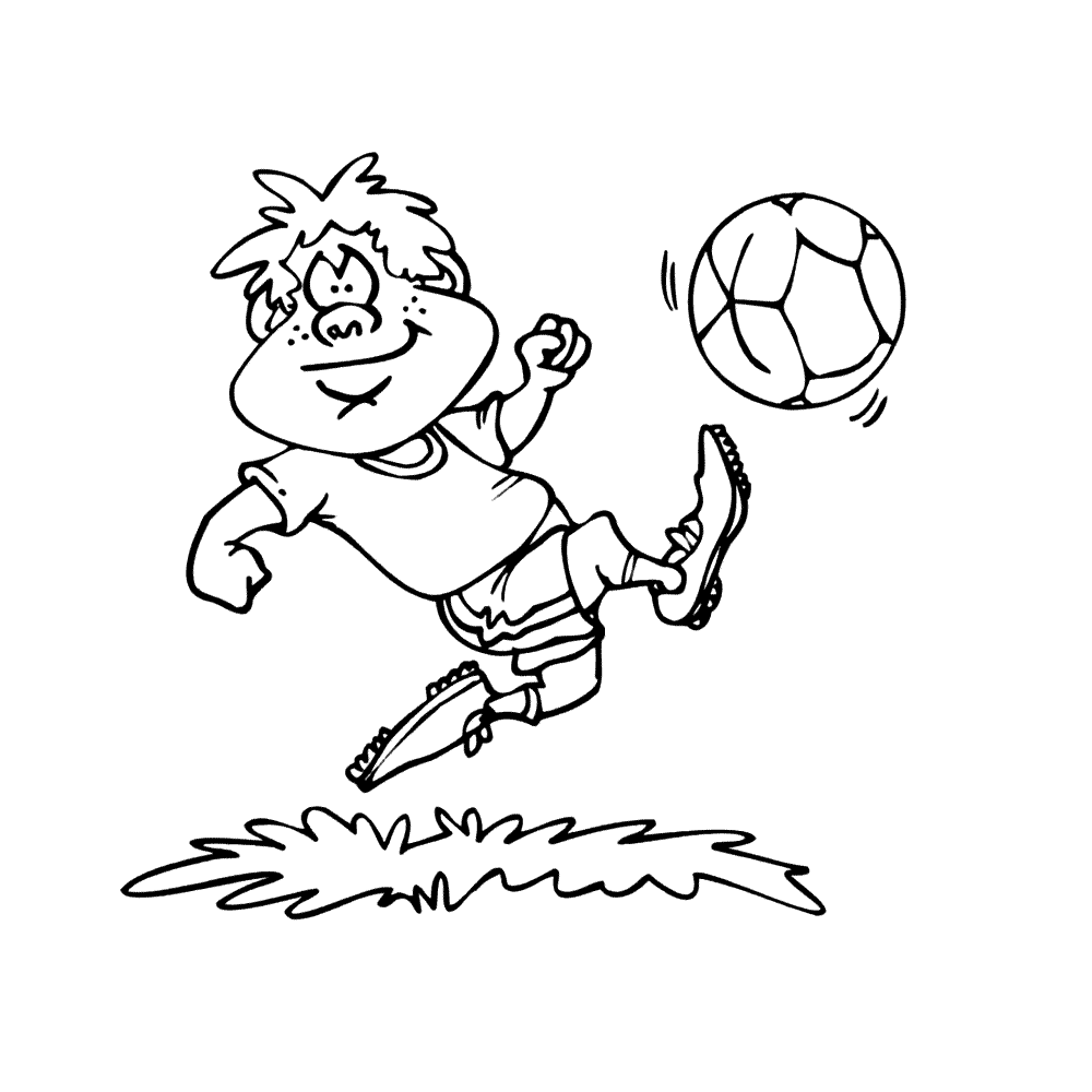 Planșe de colorat cu Fotbal - FiseDeColorat.ro - Fișe de colorat pentru ...