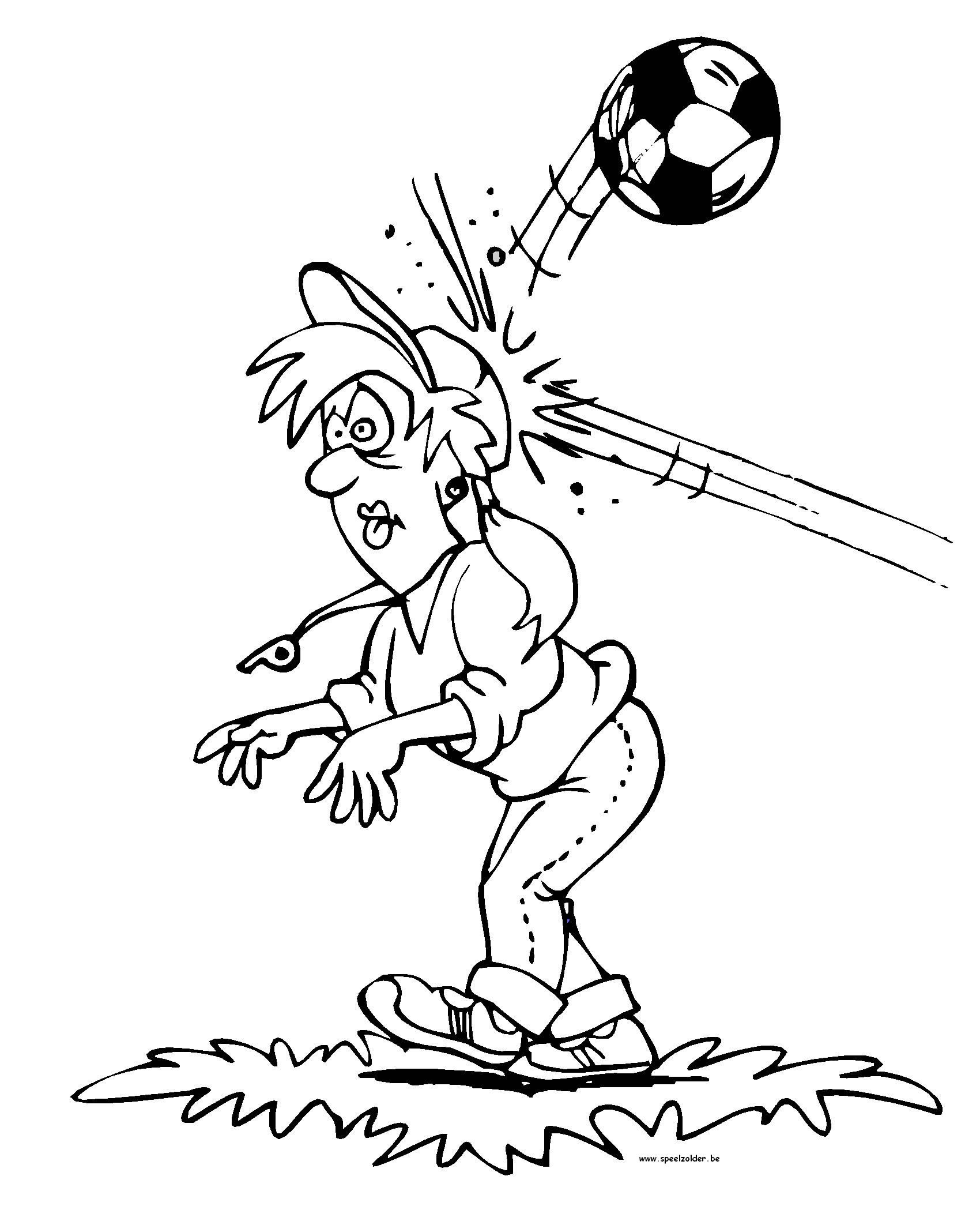 Planșe de colorat cu Fotbal - FiseDeColorat.ro - Fișe de colorat pentru ...