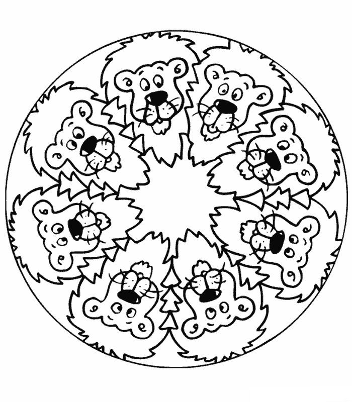 Planșe de colorat cu Mandala - FiseDeColorat.ro - Fișe de colorat ...