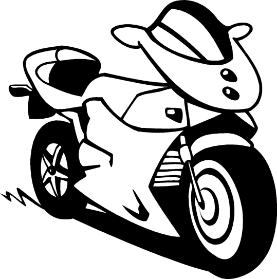 Planșe de colorat cu Motocicleta - FiseDeColorat.ro - Fișe de colorat ...