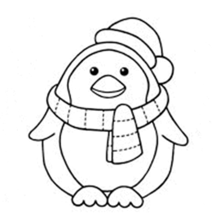 Planșe de colorat cu Pinguin - FiseDeColorat.ro - Fișe de colorat ...